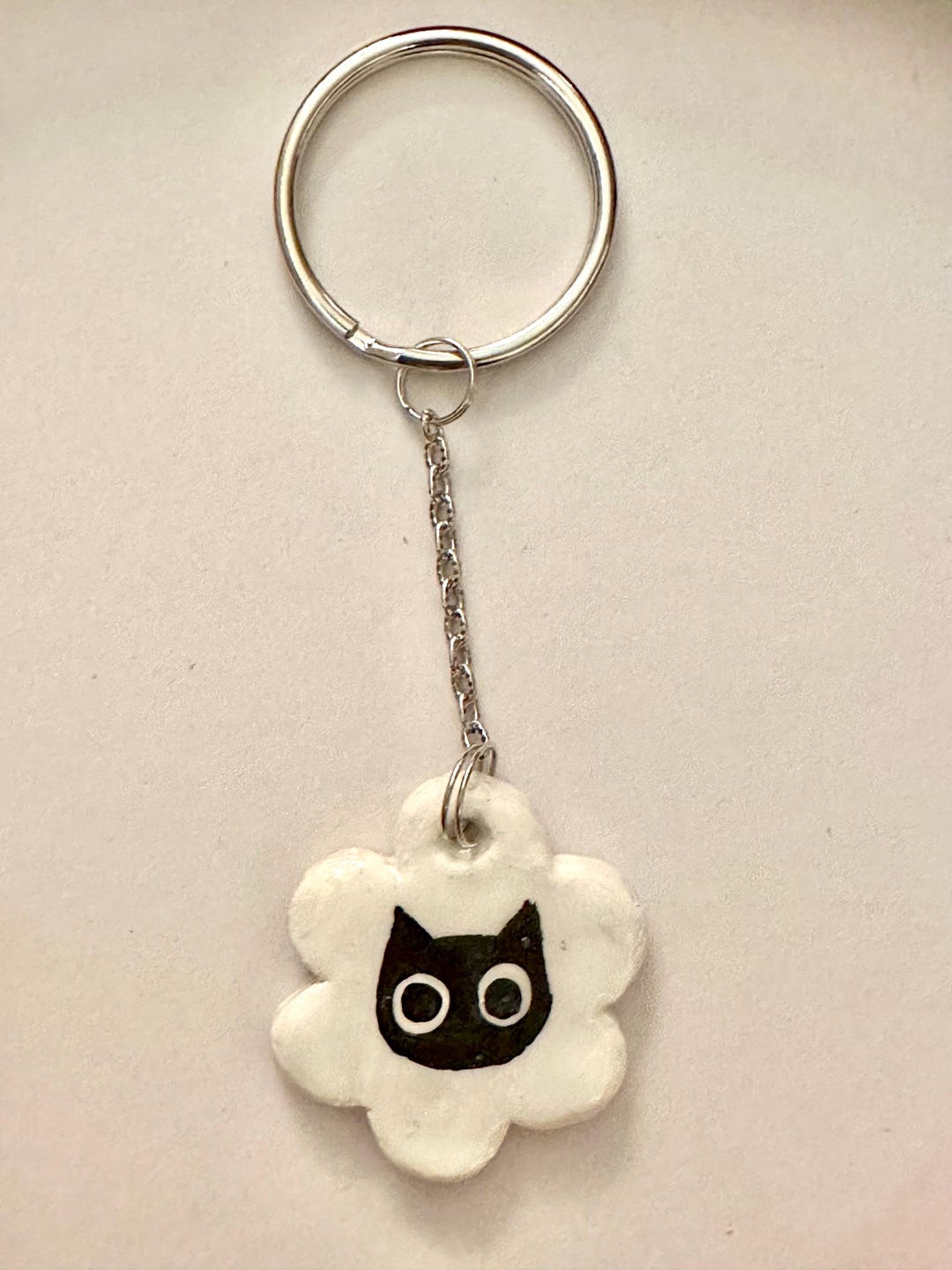 Cat Keychain - Etsy