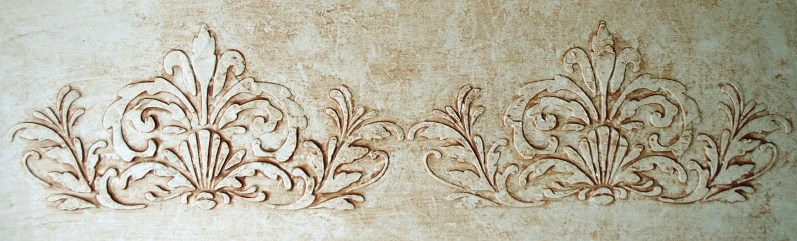 Plaster Stencil Bella Border Stencil Furniture Stencil - Etsy