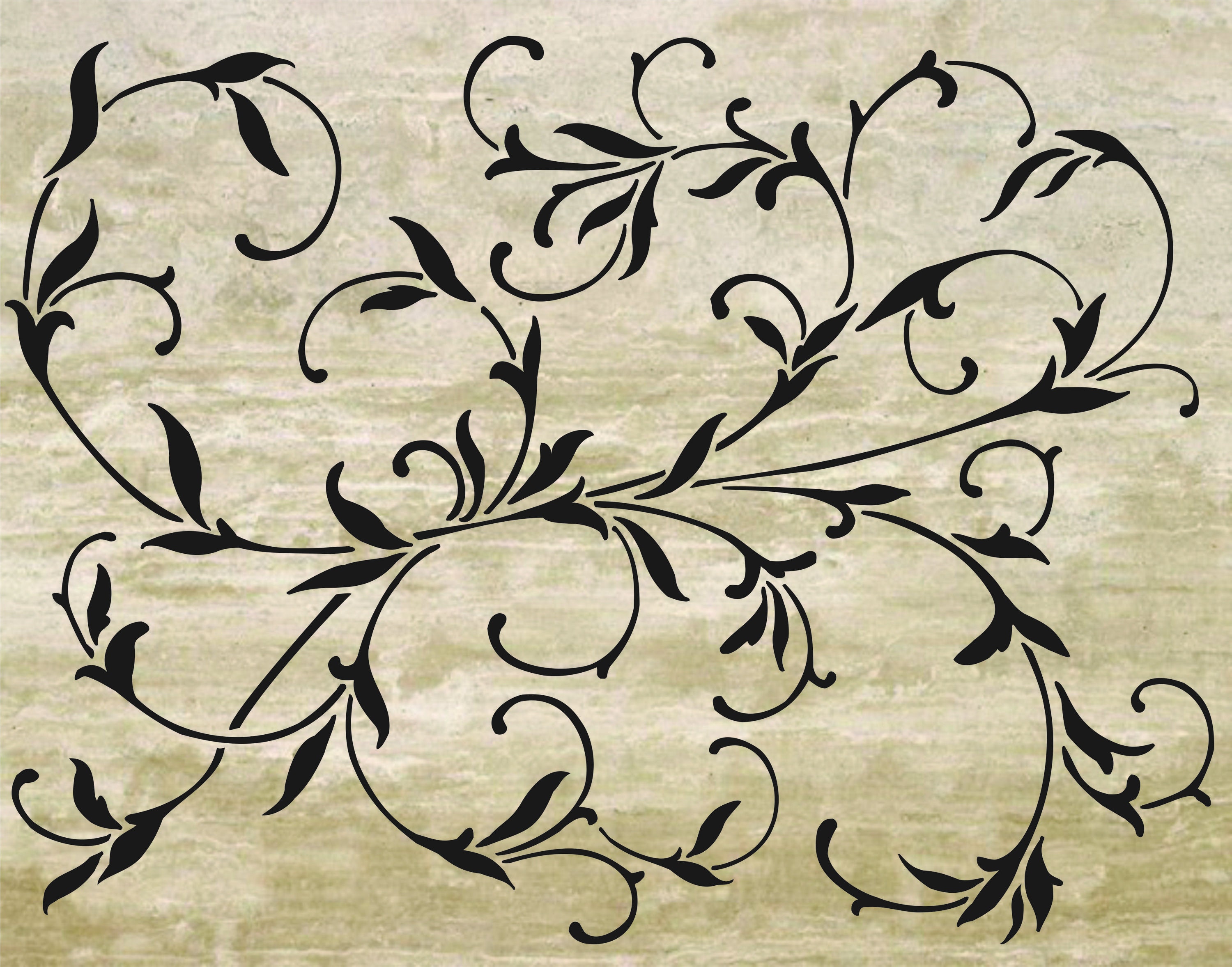 Elegance Wallpaper Stencil for Walls Furniture Stencil | Etsy