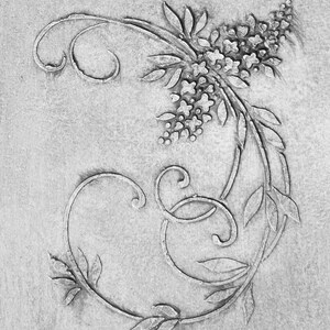 Wall Stencil Lilac Fleurs-m Stencils for Walls, Lilac Stencil, Plaster ...