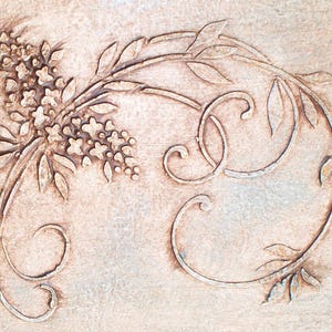 Wall Stencil Lilac Fleurs-m Stencils for Walls, Lilac Stencil, Plaster ...