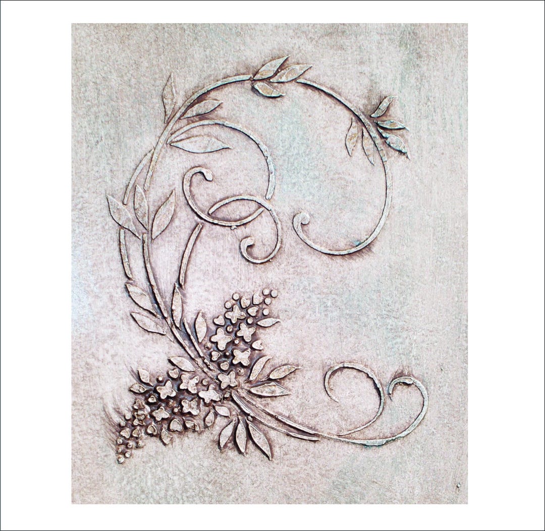 Wall Stencil Lilac Fleurs-m Stencils for Walls, Lilac Stencil, Plaster ...