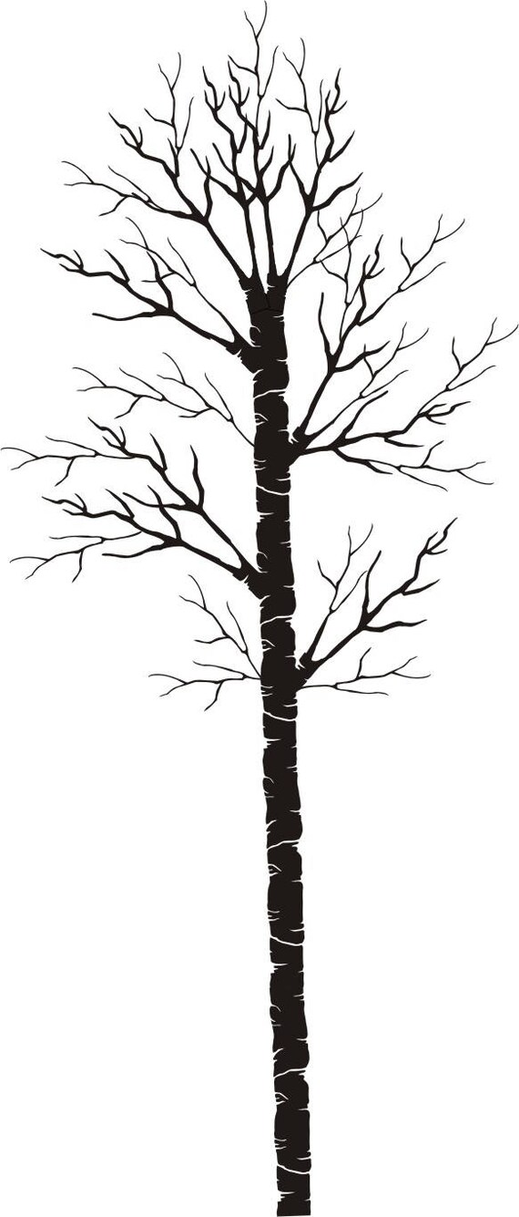 Bare Tree Stencil