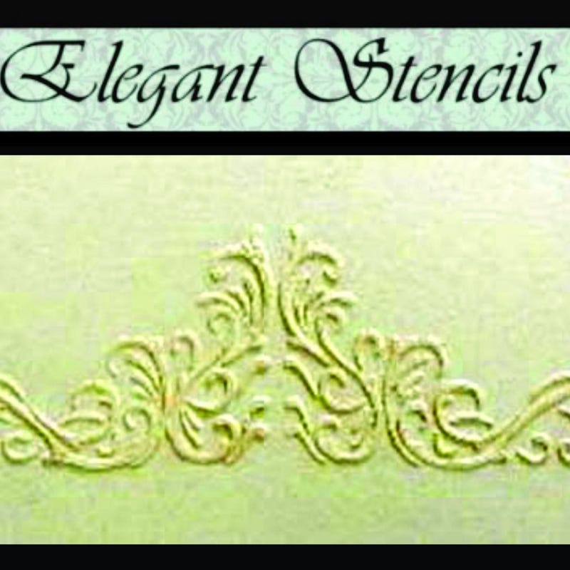 Scroll Stencils - Etsy