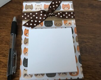 Cat Post It Holder - Etsy