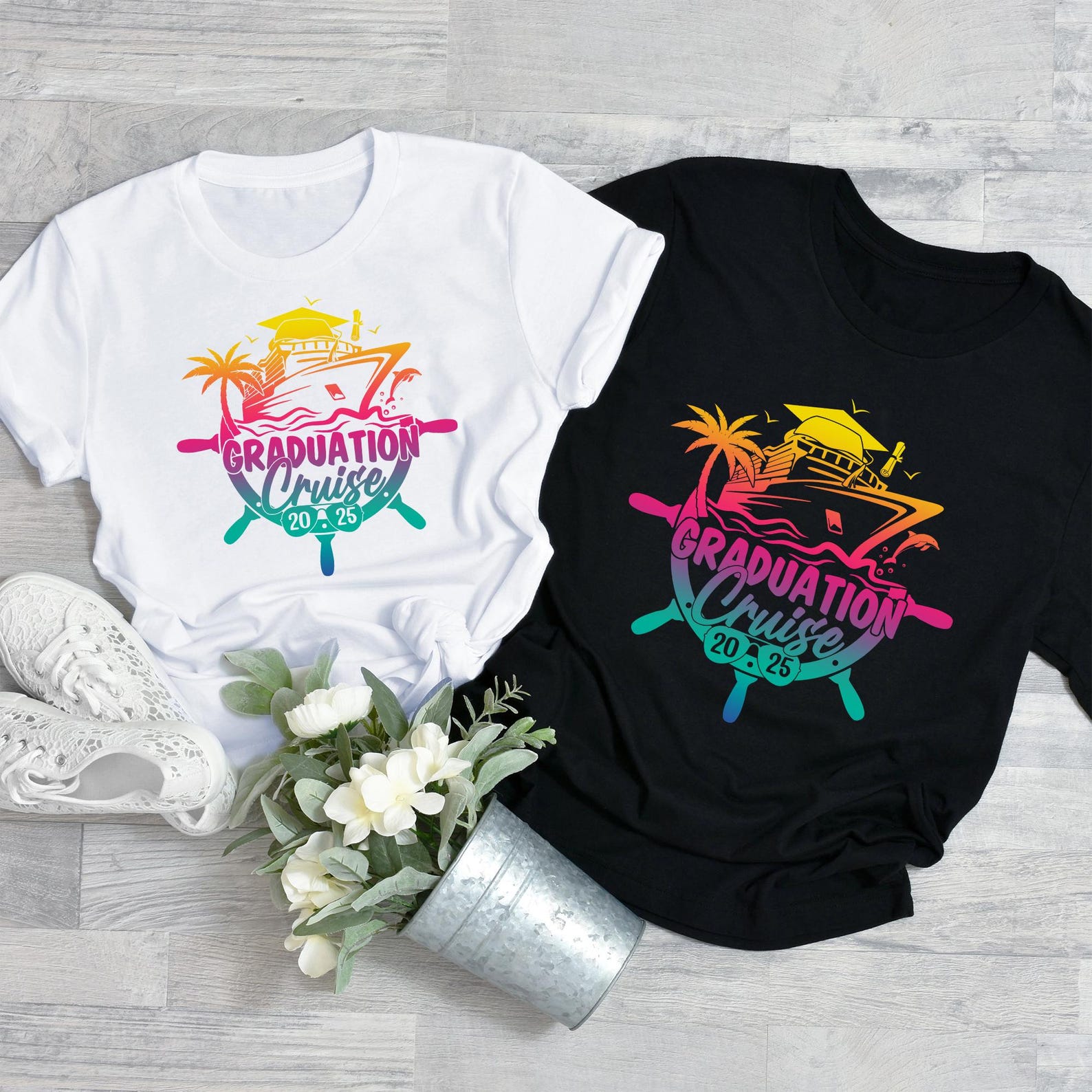 Graduation Cruise Shirt, Class of 2025 Family Graduation Cruise T ...