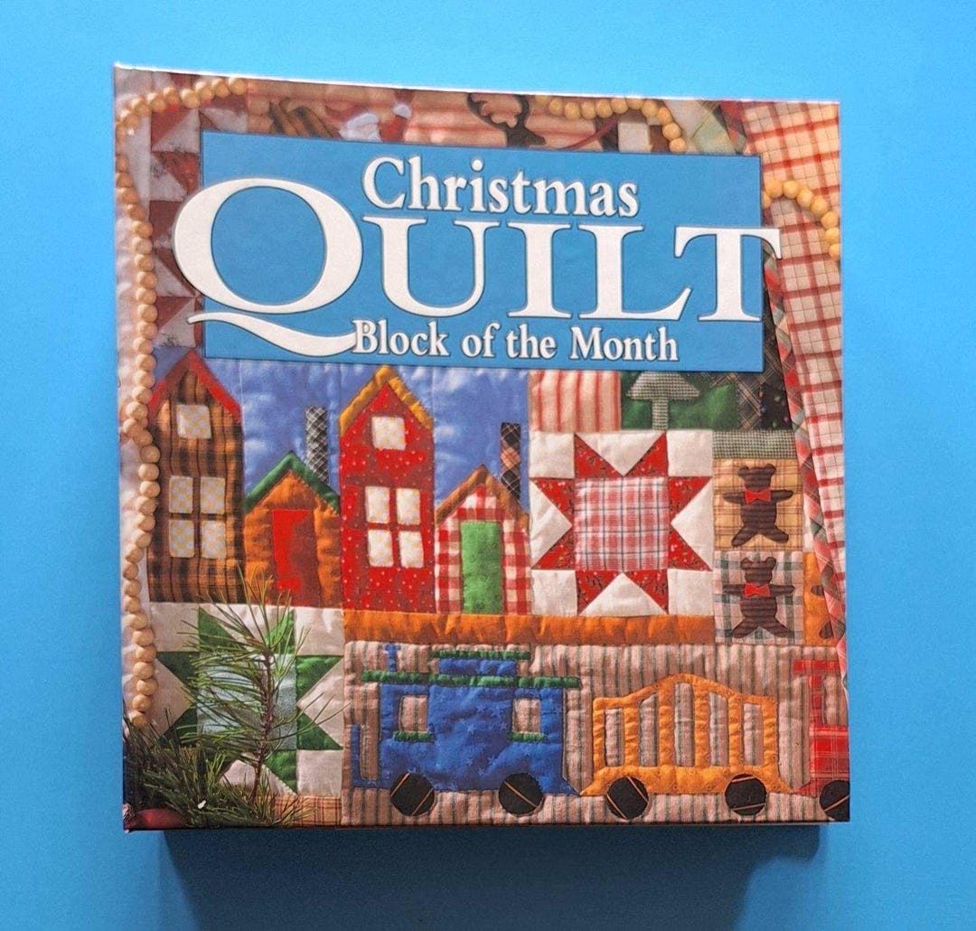 Christmas Quilt Block of the Month Book Complete With Patterns and ...