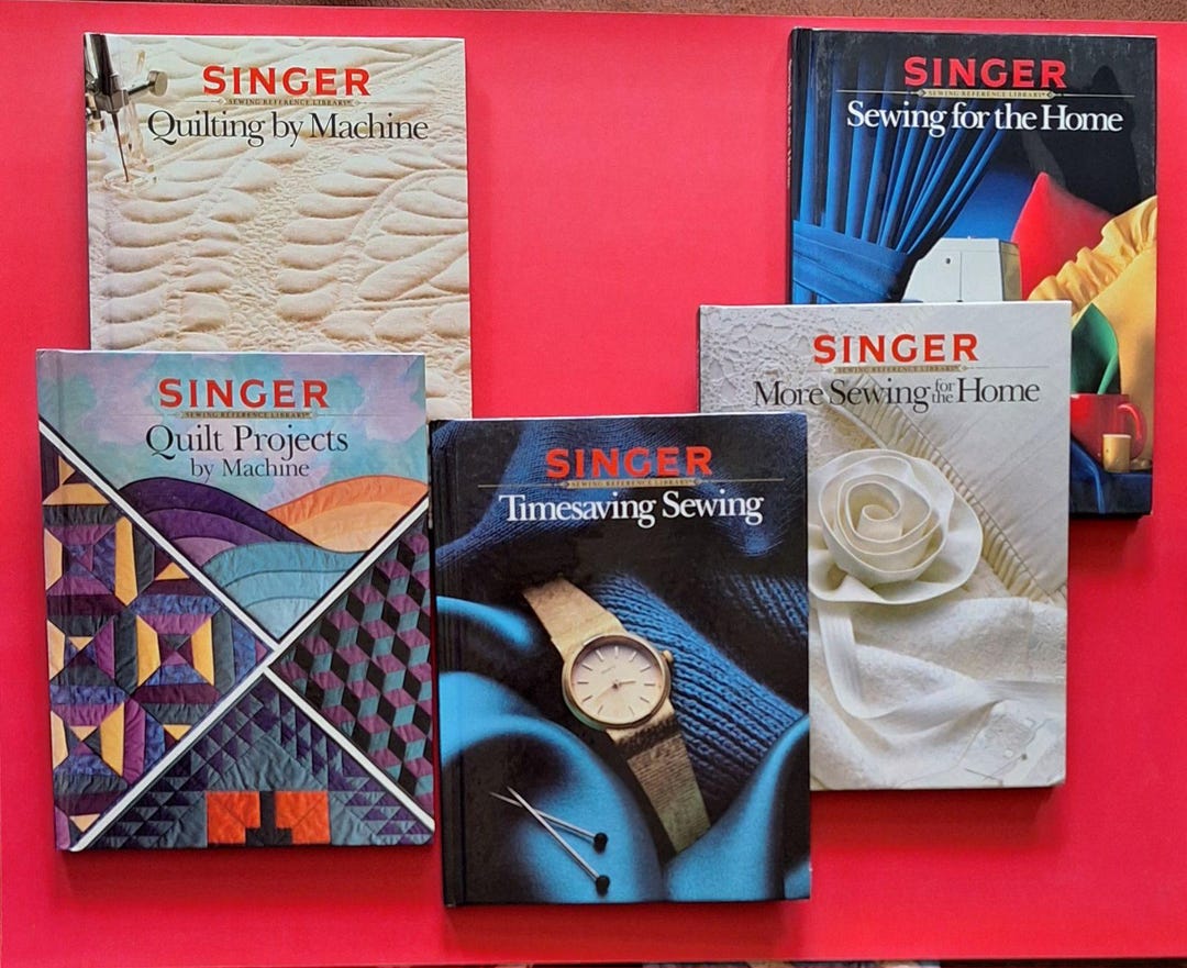 Singer 5 Books Sewing for the Home - Etsy