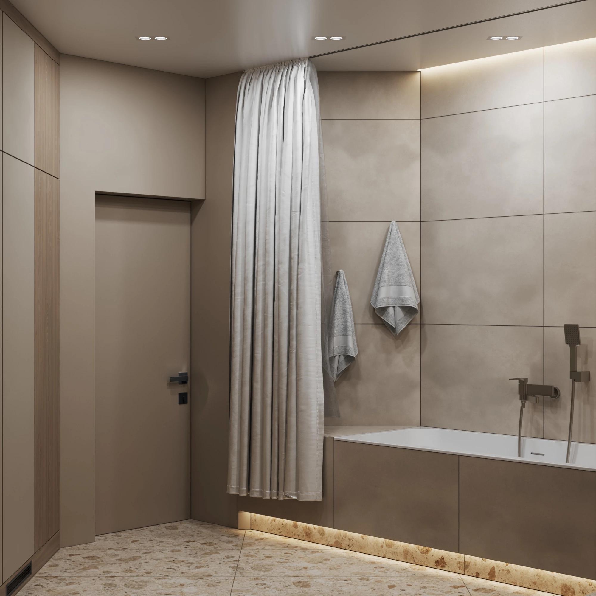 Bathroom Interior Design, 3D Bathroom Rendering, Realistic Visualization Rendering, Custom ...