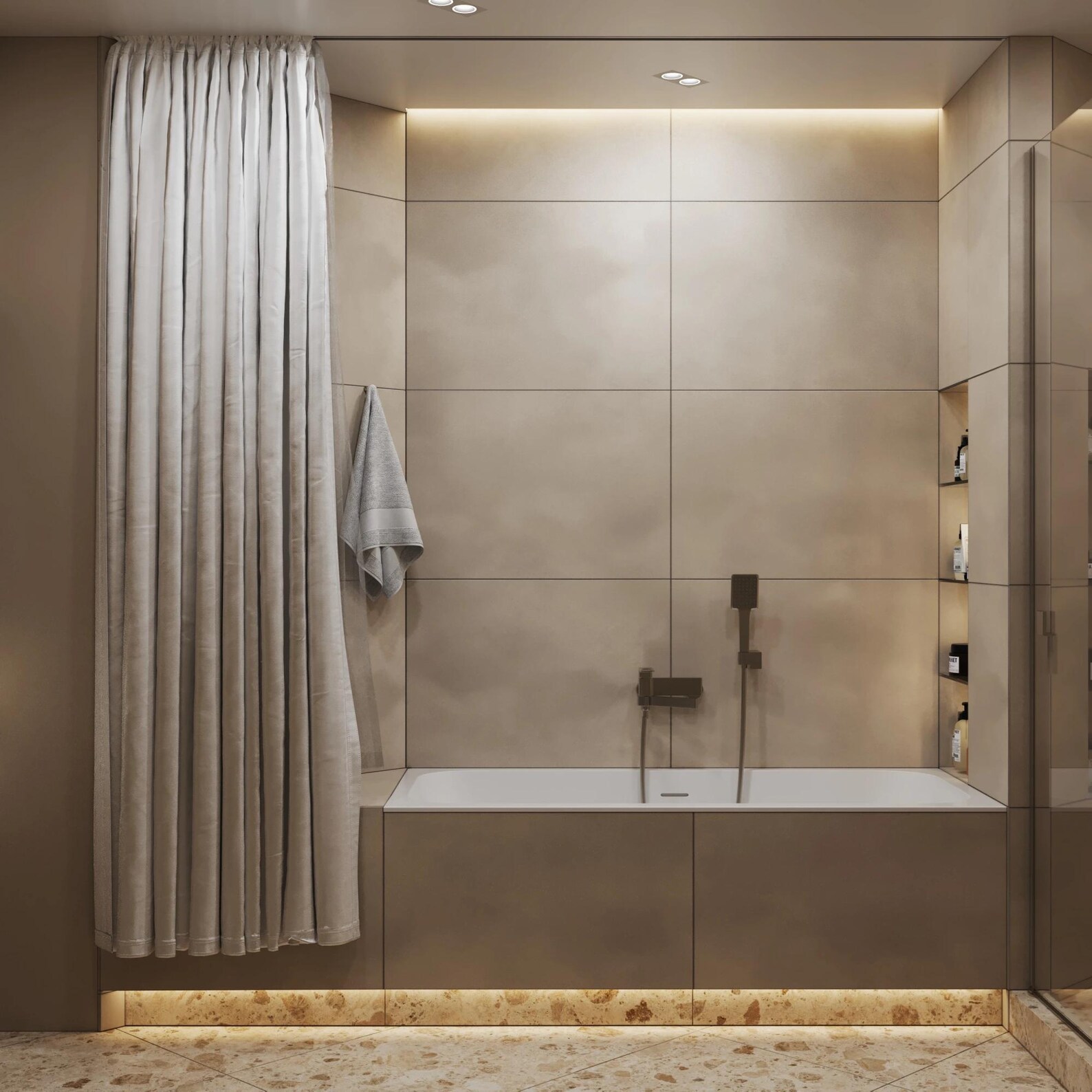 Bathroom Interior Design, 3D Bathroom Rendering, Realistic Visualization Rendering, Custom ...