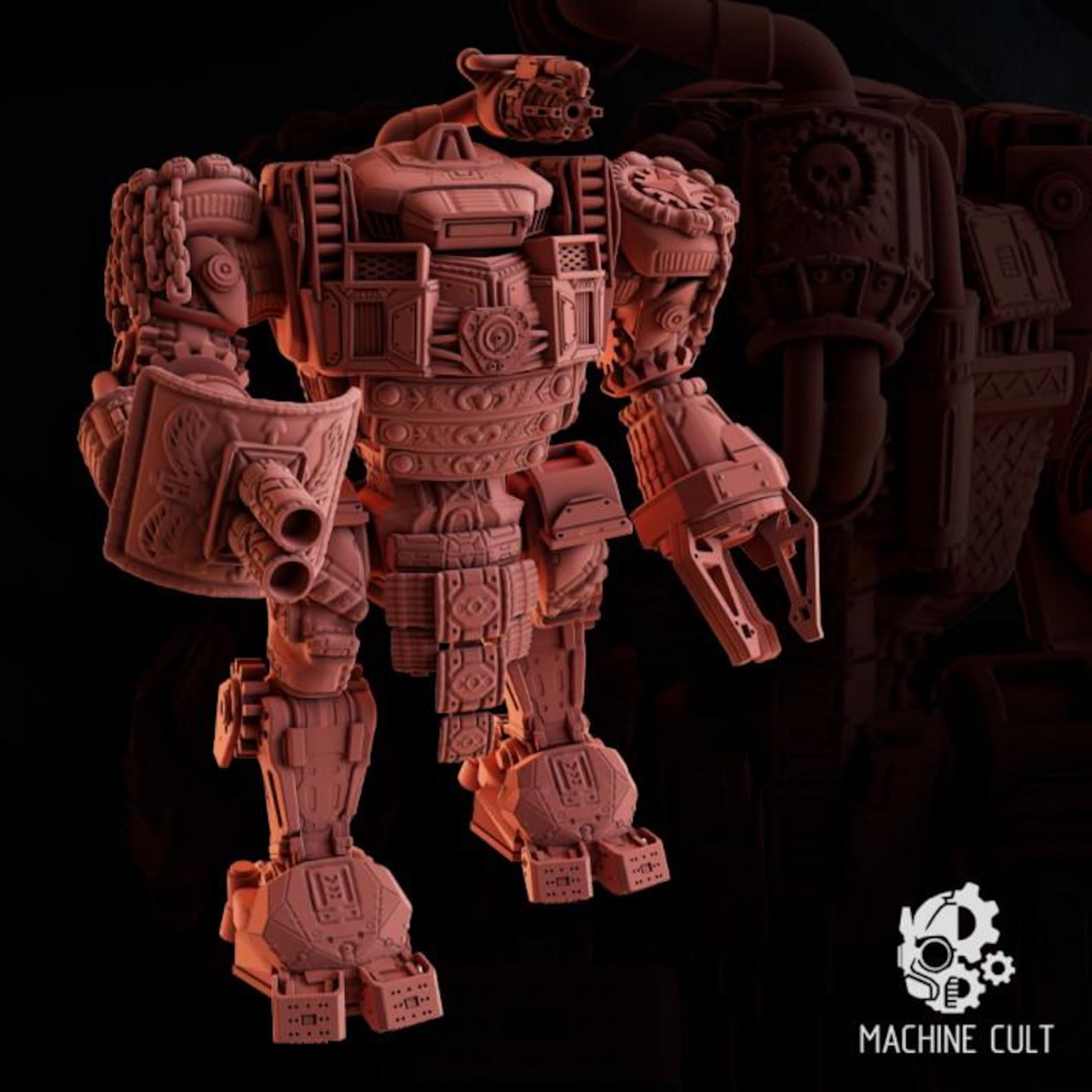 Machine Cult Battle Robot by Dakkadakka - Etsy