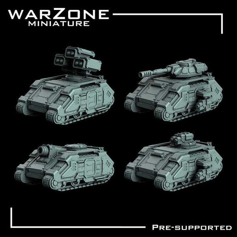 Tank Battleframe Transport by Warzone Miniature - Etsy