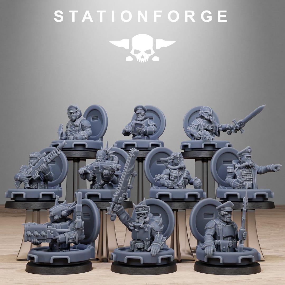Tank Commanders by Station Forge - Etsy