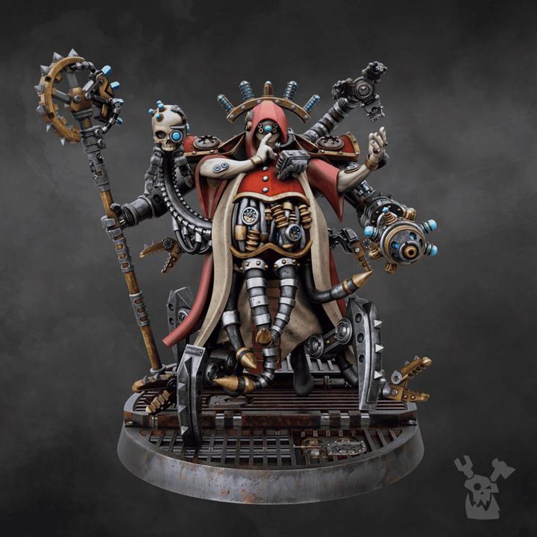 Kardinal of Machine Cult by Dakkadakka - Etsy