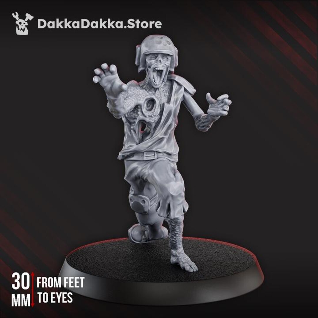 Pandemic Zombie by Dakkadakka - Etsy