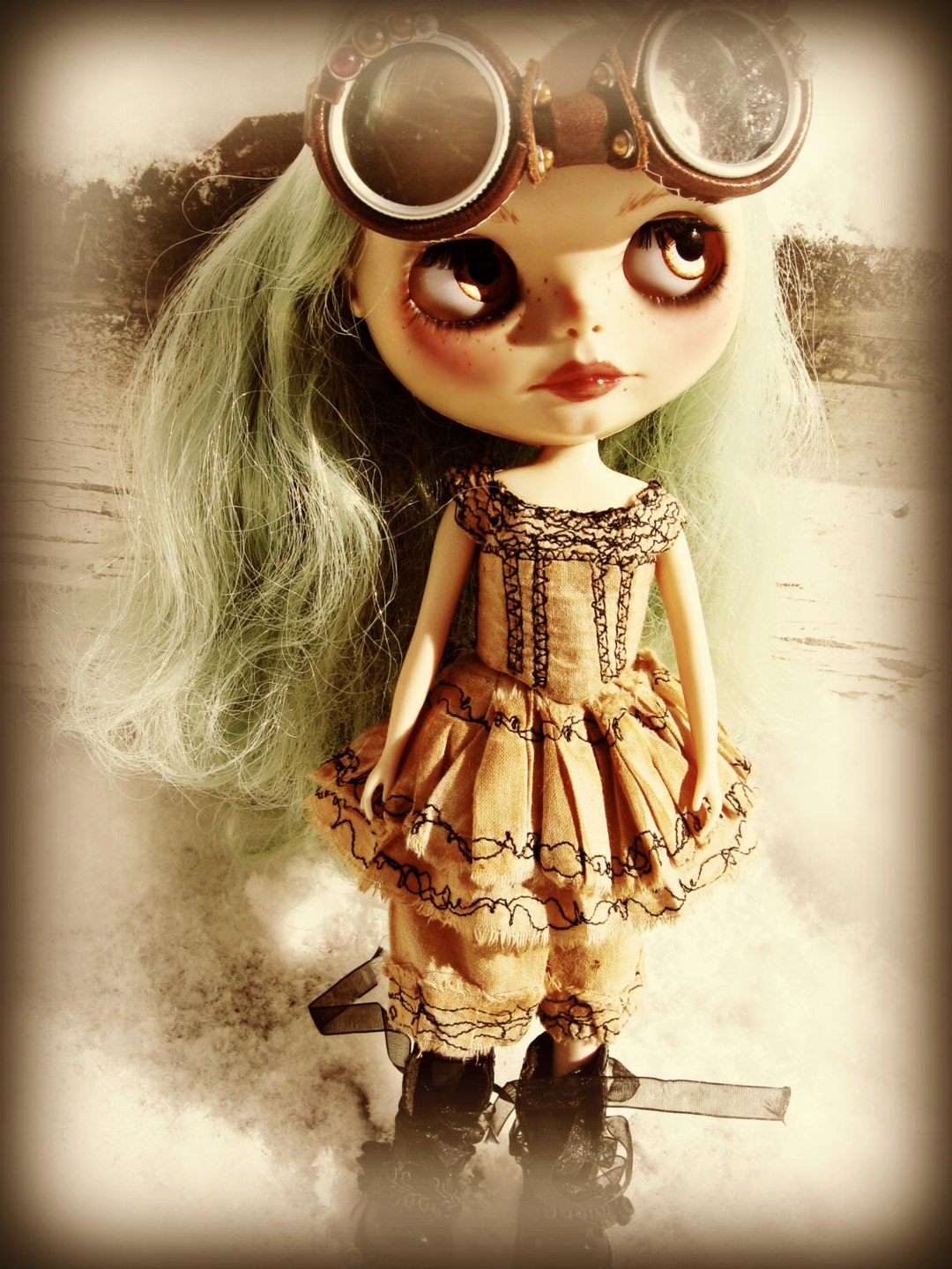 PATTERN Blythe Doll Designer Pattern/tutorial PDF for 3-piece Corset ...