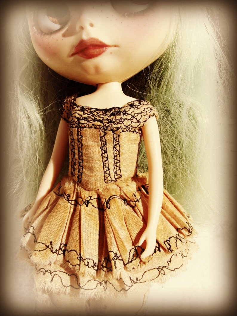 Pattern Blythe Doll Designer Pattern Tutorial Pdf For 3 Piece Etsy