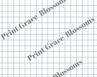 Printable Single Quadrant Cartesian Grid, Graph Paper for Math, STEM ...