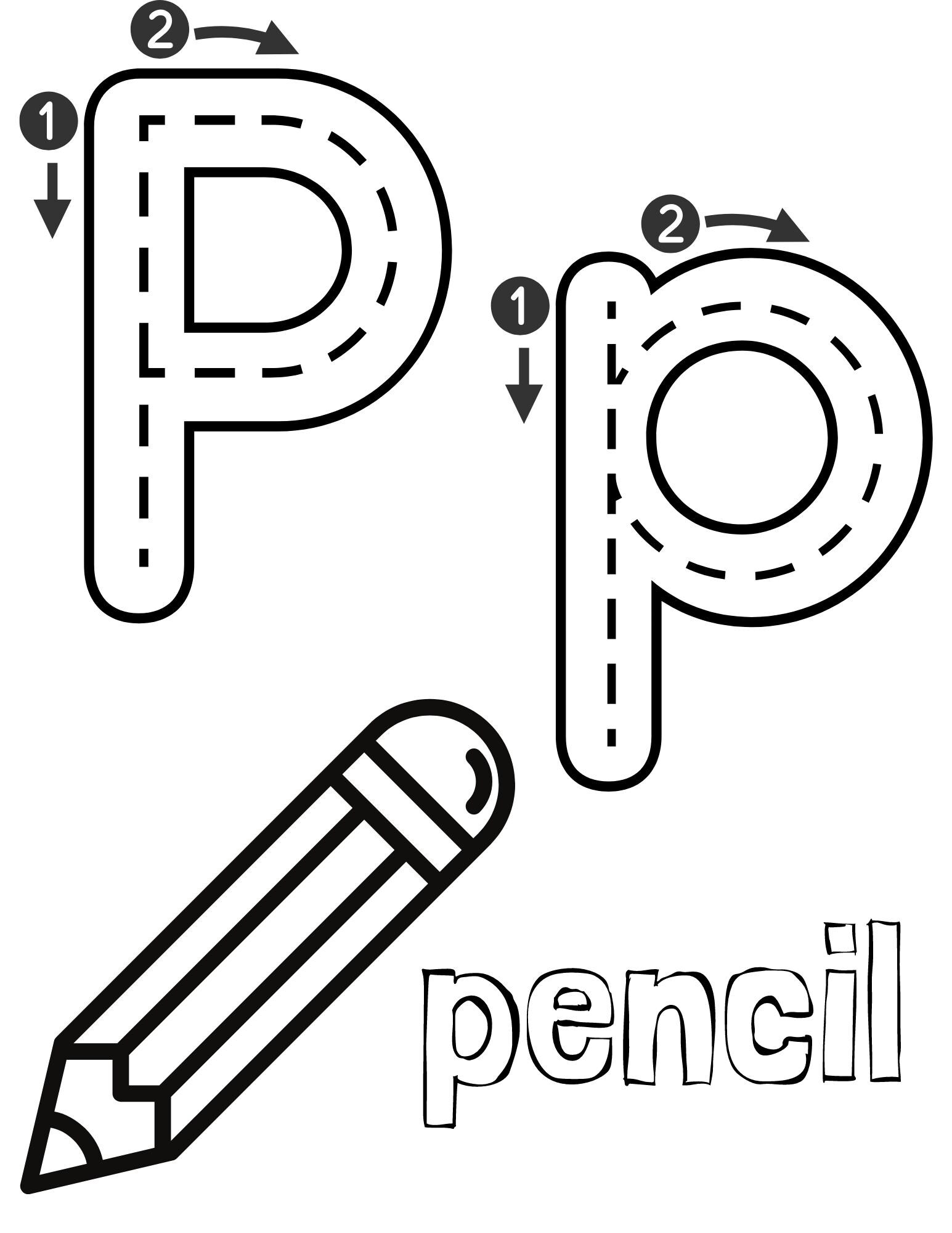 Printable ABC Learn to Print Coloring Book With Corresponding Pictures ...