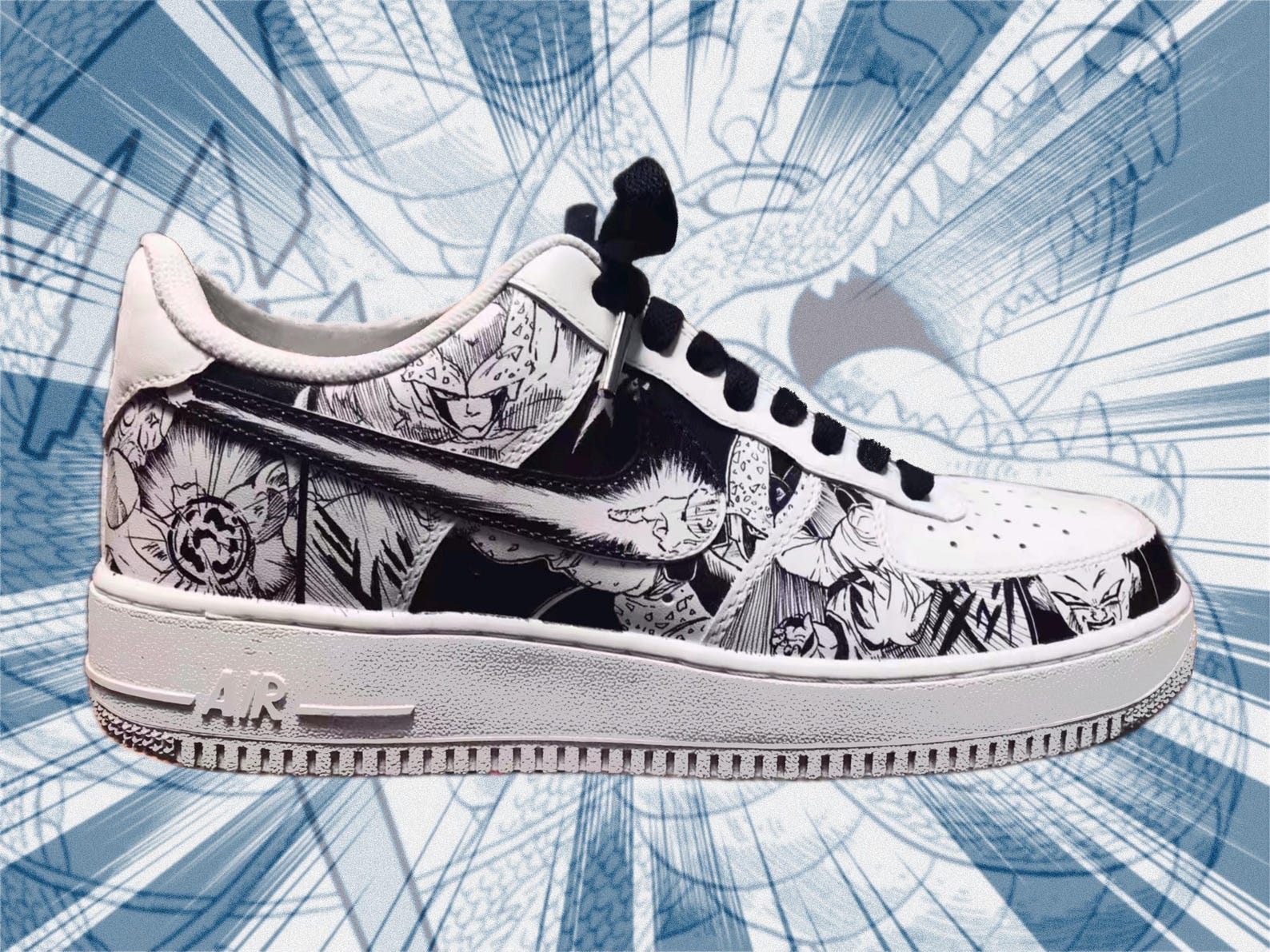 Customized AF1 Hand-painted Sneaker Shoes Gift for Him&her Personalized ...