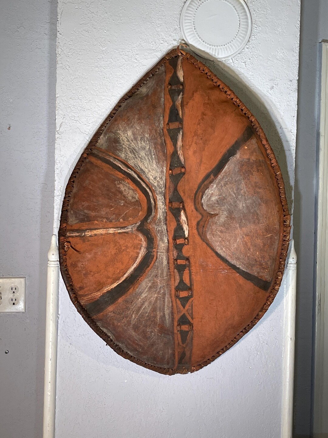 Maasai Tribe Shield Vintage Tanzania - Etsy