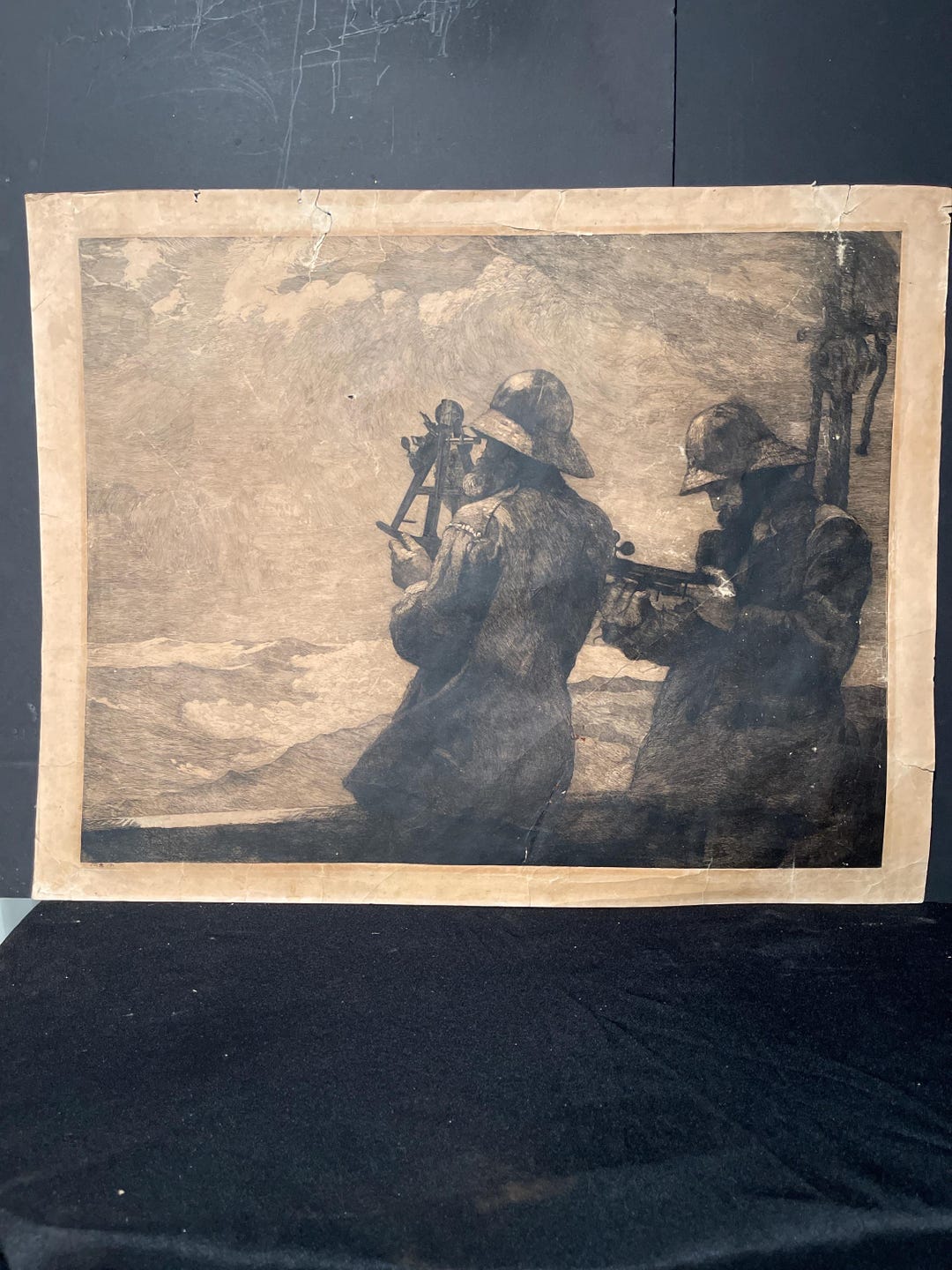 Winslow Homer “8 Bells” Mid Century Modern - Etsy