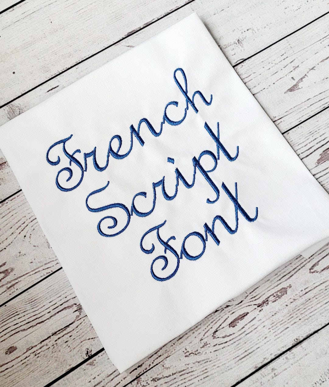 French Script Native BX Font Embroidery Design, Machine Embroidery ...