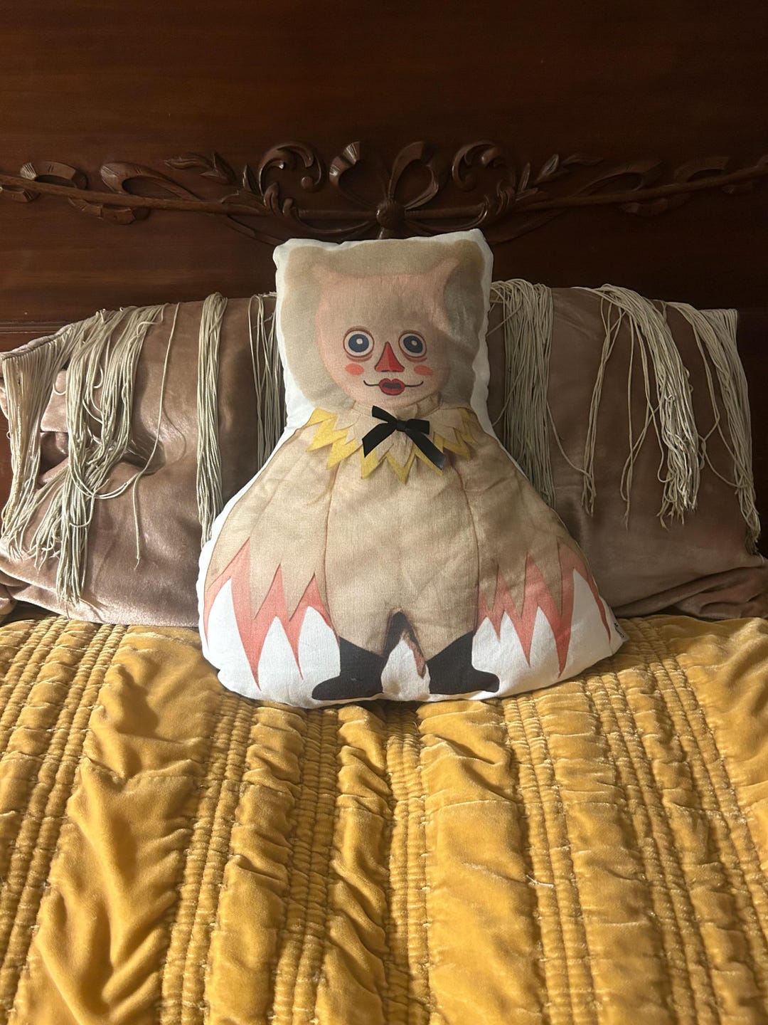 Gothic Doll - Simon the Handmade Pink Bat Cutie Doll, Soft Collectible ...