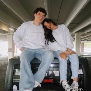 PREORDER: Beef, Rice, Jesus Christ Embroidered Crewneck - Etsy