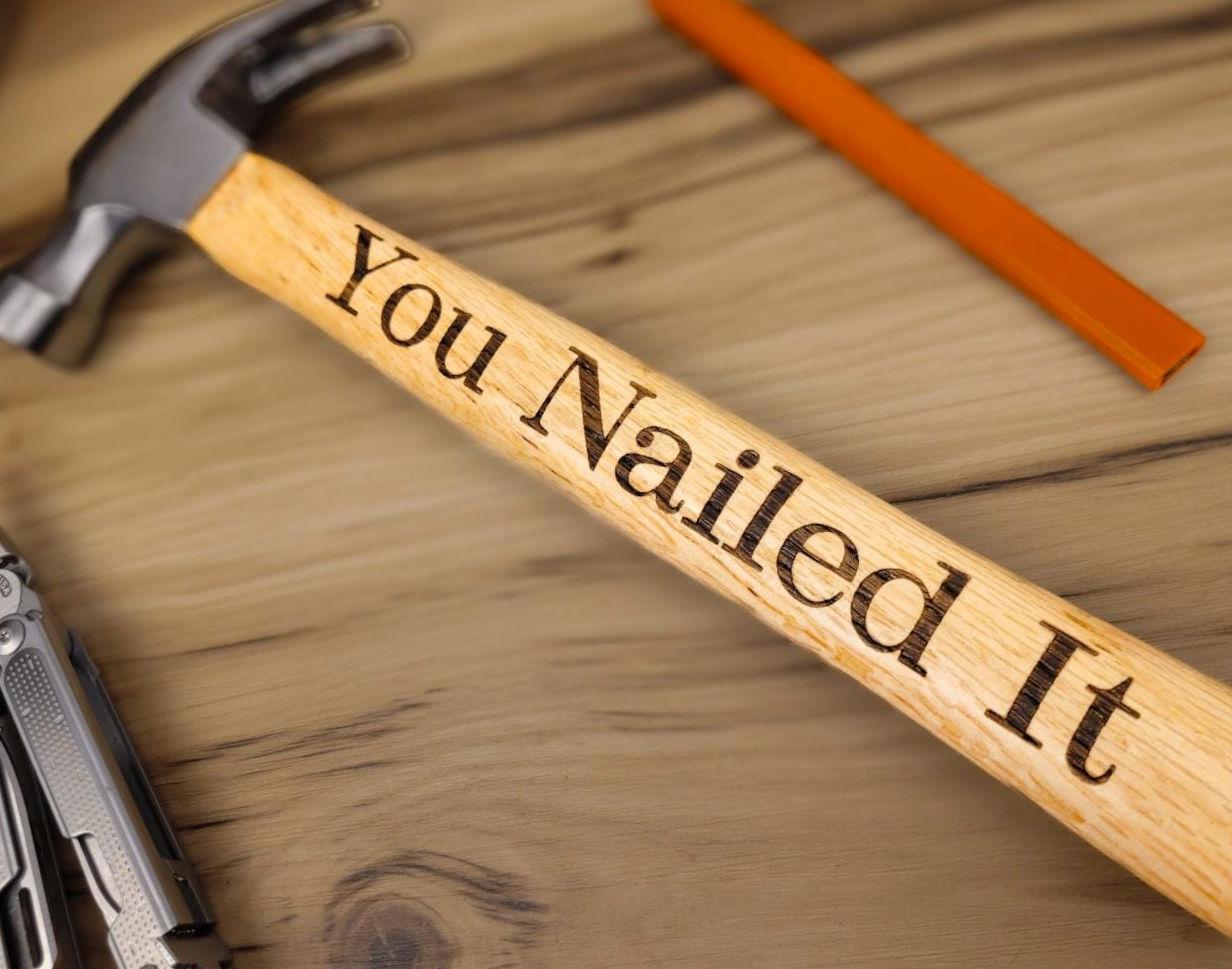 Personalized Hammer, Engraved Hammer, Mens Blue Collar Gift, Custom ...