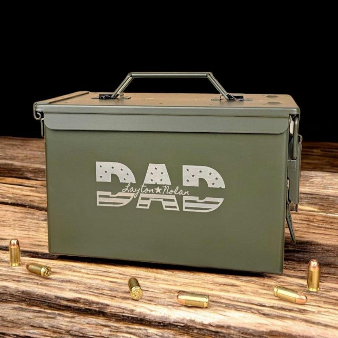 Personalized Ammo Can, Personalized Ammo Box, Engraved Military Storage ...