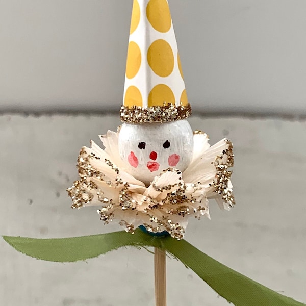 Clown Cake Toppers - Etsy