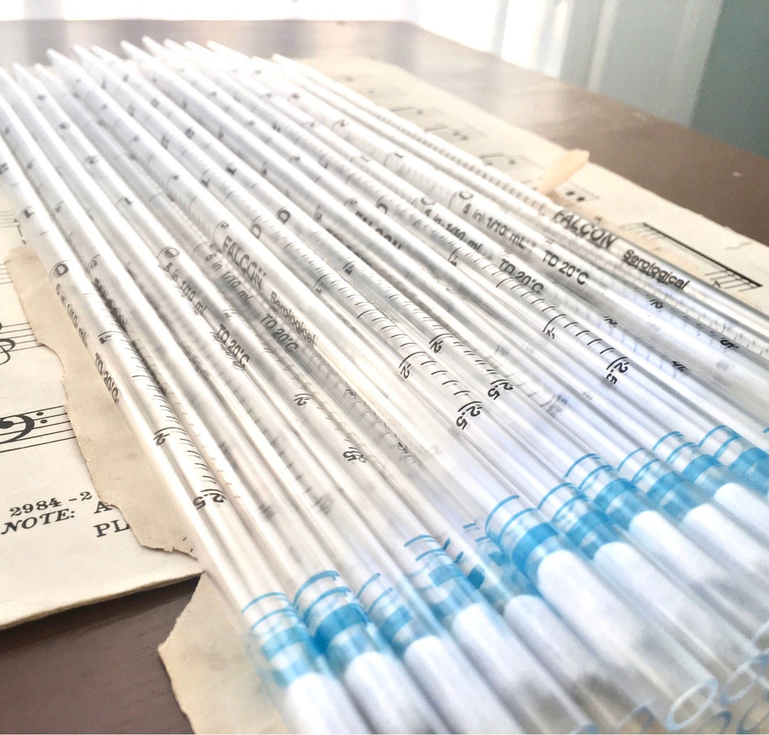 Science Lab Pipettes - Set of 5 - Etsy