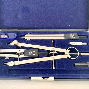 Vintage Mechanical Drafting & Calipers Tool Set - Etsy