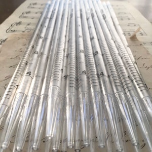 Science Lab Pipettes - Set of 5 - Etsy
