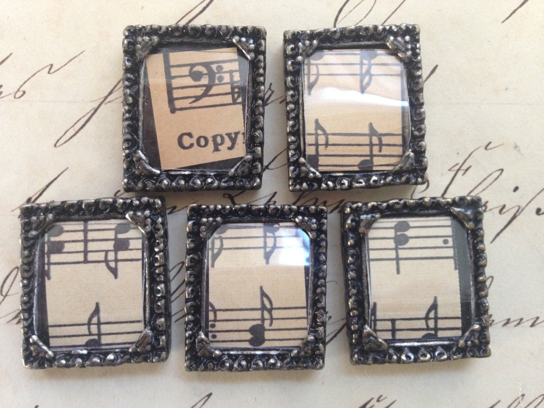Vintage Inspired Metal Frame Beads - Etsy