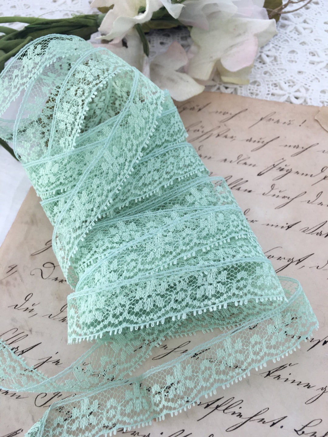 Vintage Seam Binding Lace Trim or Hem Tape - Etsy