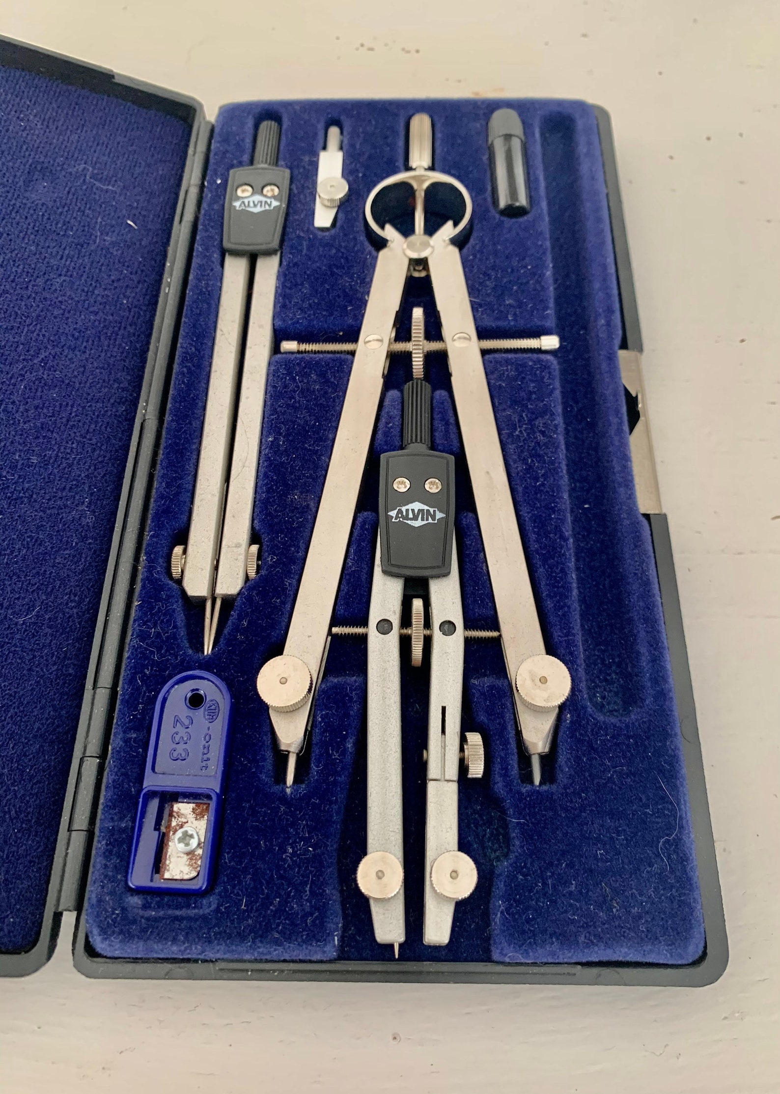 Vintage Mechanical Drafting & Calipers Tool Set - Etsy