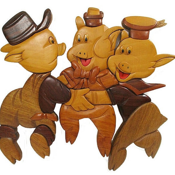 Mosaic Pig - Etsy