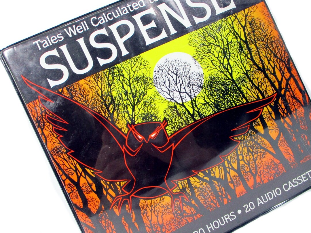 Vintage Audio Cassette Tapes SUSPENSE Vol. 2 Spooky Scary Mystery Old ...
