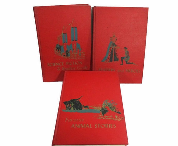 1954 Vintage Children's Books Set of 3 the Children's - Etsy