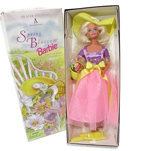 Vintage Barbie Doll Spring Blossom Barbie Special Edition Avon ...
