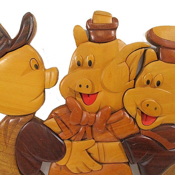 Wooden Intarsia - Etsy