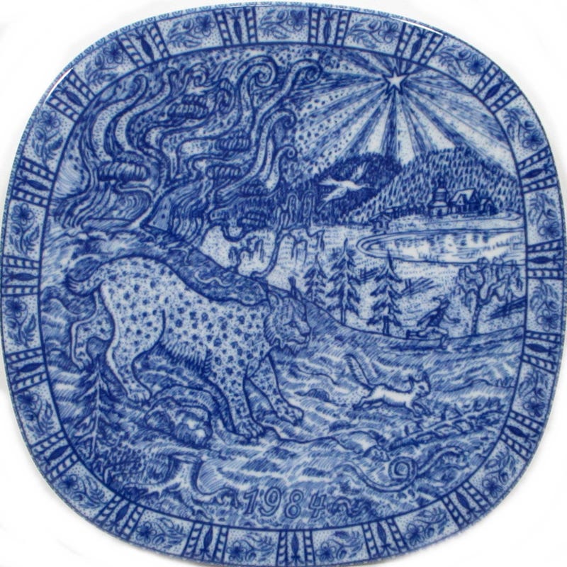 Scandinavian Christmas Plates - Etsy