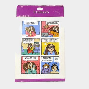 1993 Vintage Hallmark Stickers Three Packages CATHY 2 Types Sealed New ...