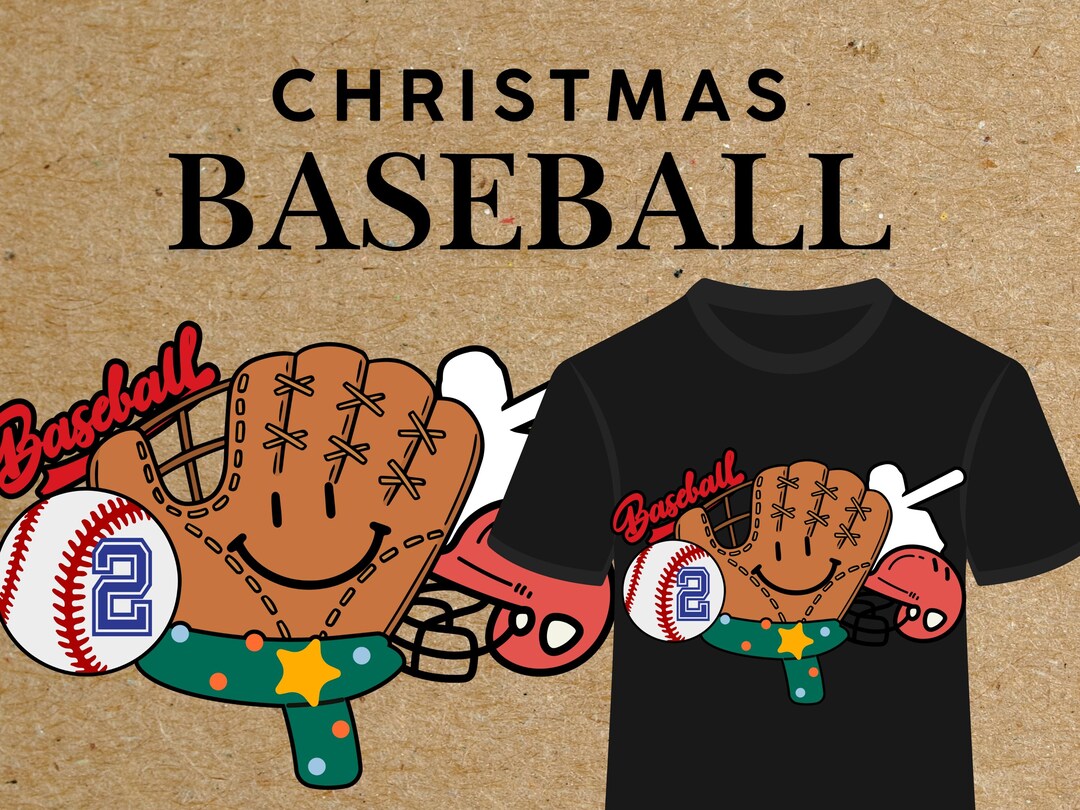 Baseball Horn Christmas Png Sublimation Design Download, Merry ...