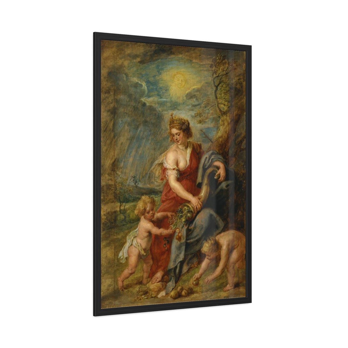 Peter Paul Rubens Abundance,vintage Wall Art,vintage Antique Painting ...