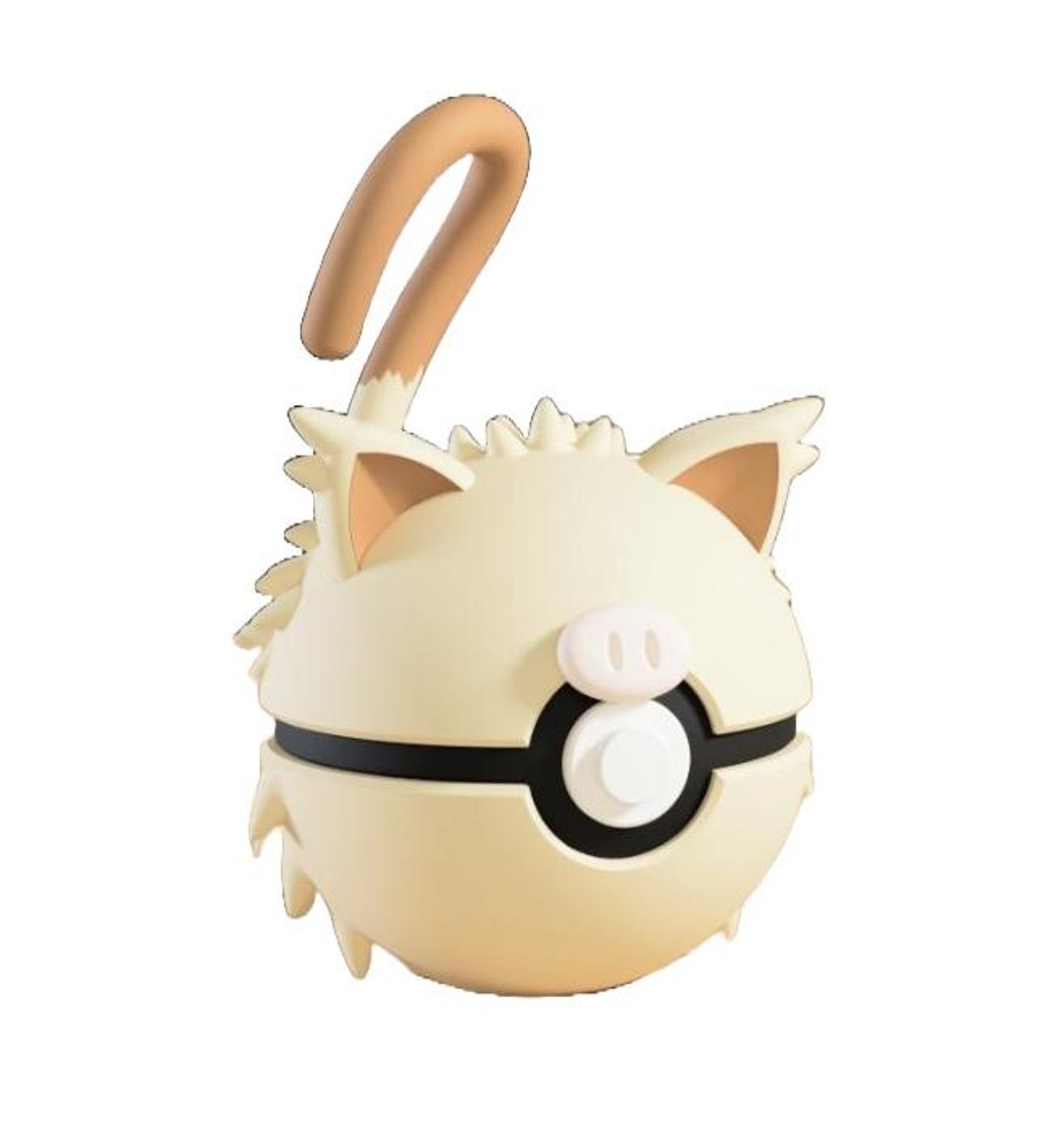 Menki (mankey) Pokeball, 3D Printed Pokémon Collectible, Kanto ...