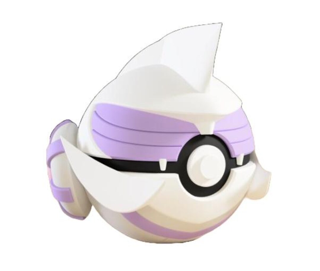Palkia Pokeball, 3D Printed Pokémon Collectible, Sinnoh Decoration ...