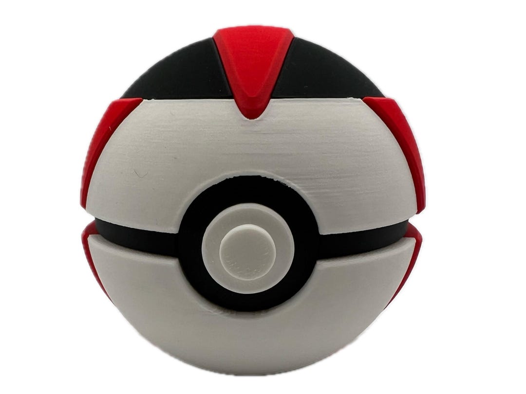 3D Printed Timer Ball Pokéball - Perfect for Collectors and Cosplay ...